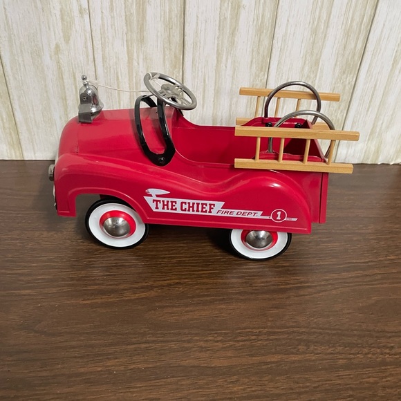 Accents | Retro Fire Truck Planter Blazing Style For Your Greenery ...